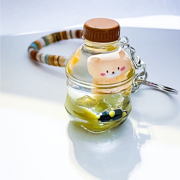 Accessories | Floating Kawaii Boba Tea Keychain | Poshmark